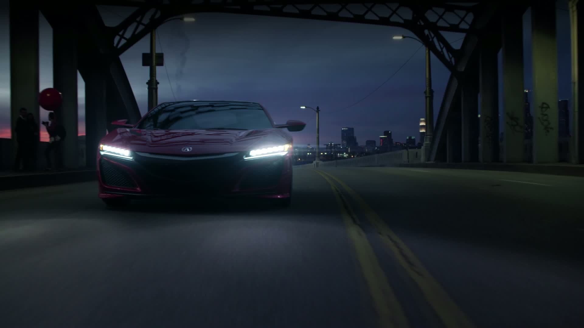 Next-Generation Acura NSX footage